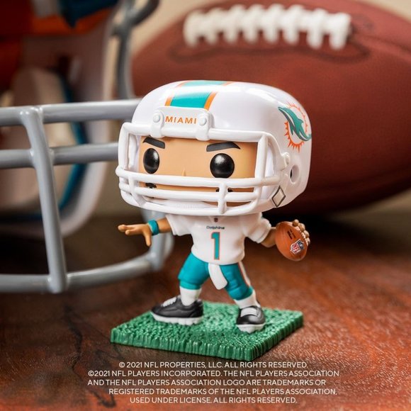 Funko | Toys | Funko Pop Nfl Football Tua Tagovailoa Miami Dolphins ...